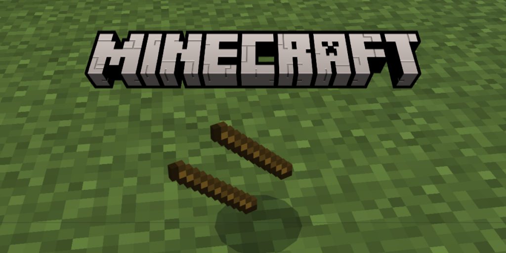 How to make sticks in Minecraft