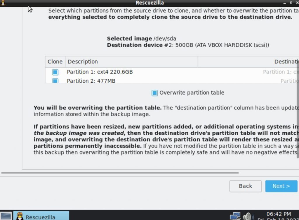 How to use Rescuezilla to clone a Linux hard drive - Addictive Tips Guide