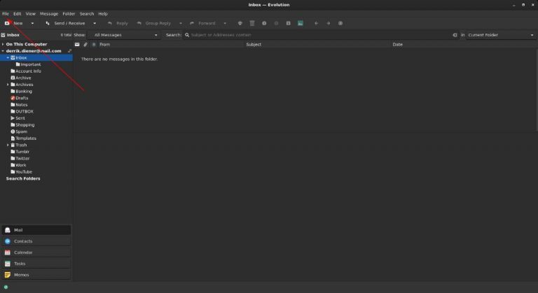 Back up and restore emails in Evolution on Linux - Addictive Tips Guide