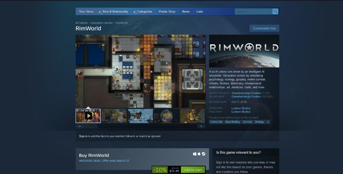 How to play RimWorld on Linux - Addictive Tips Guide