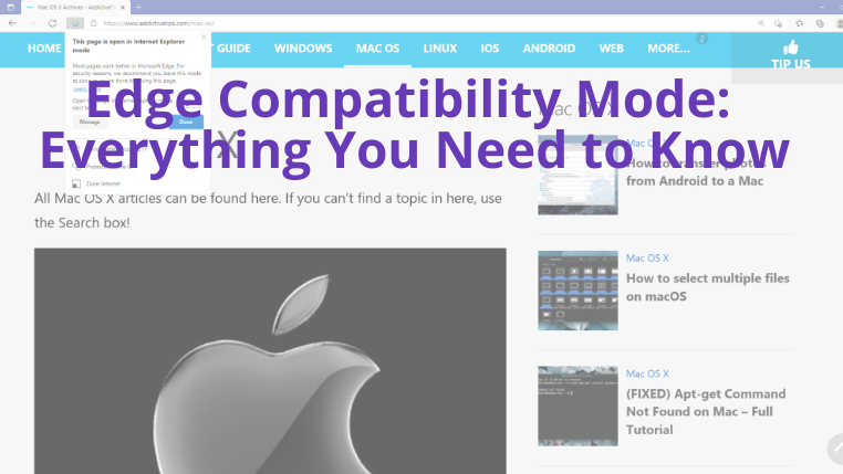 Edge Compatibility Mode Things You Should To Know
