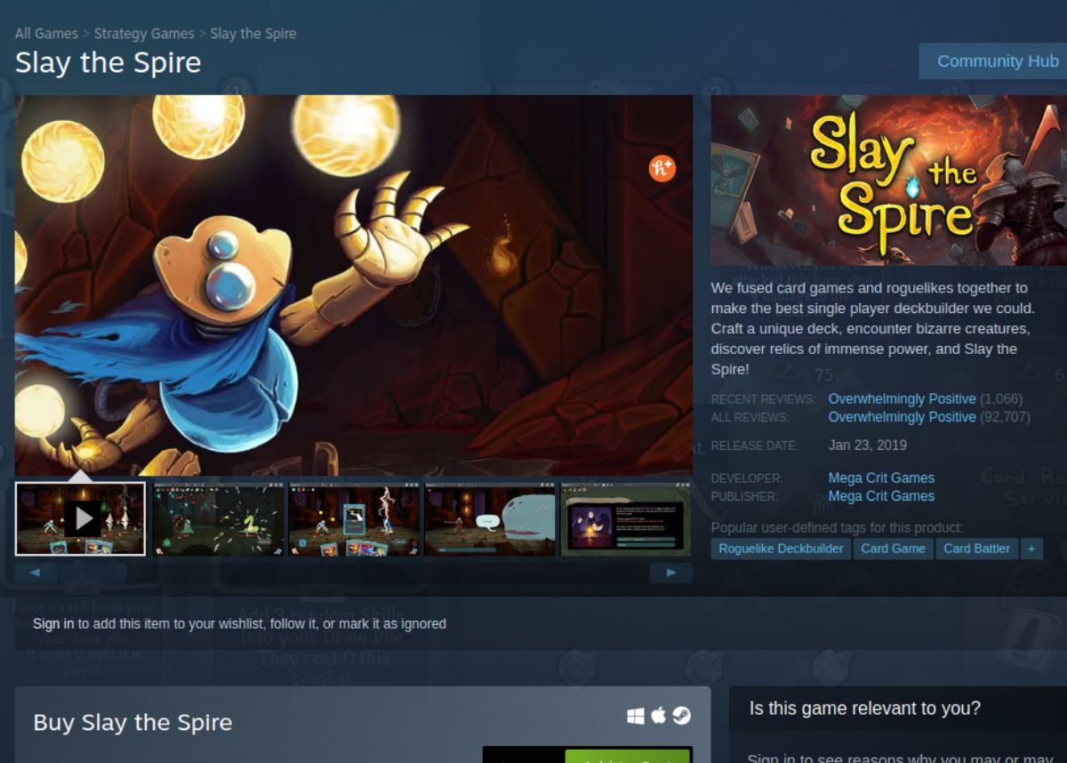 How to play Slay the Spire on Linux - Addictive Tips Guide