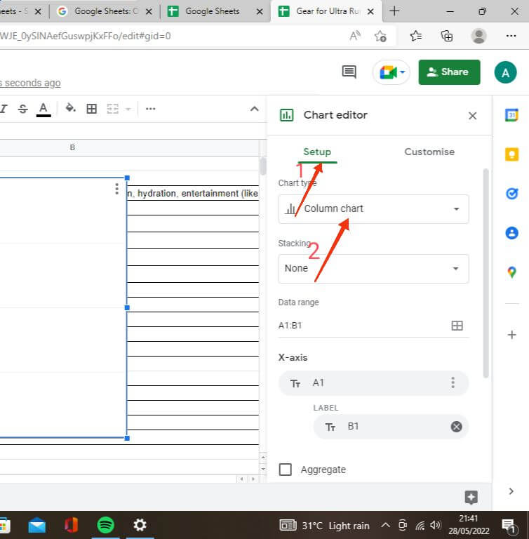 How to Make a Graph on Google Sheets Without Hassle