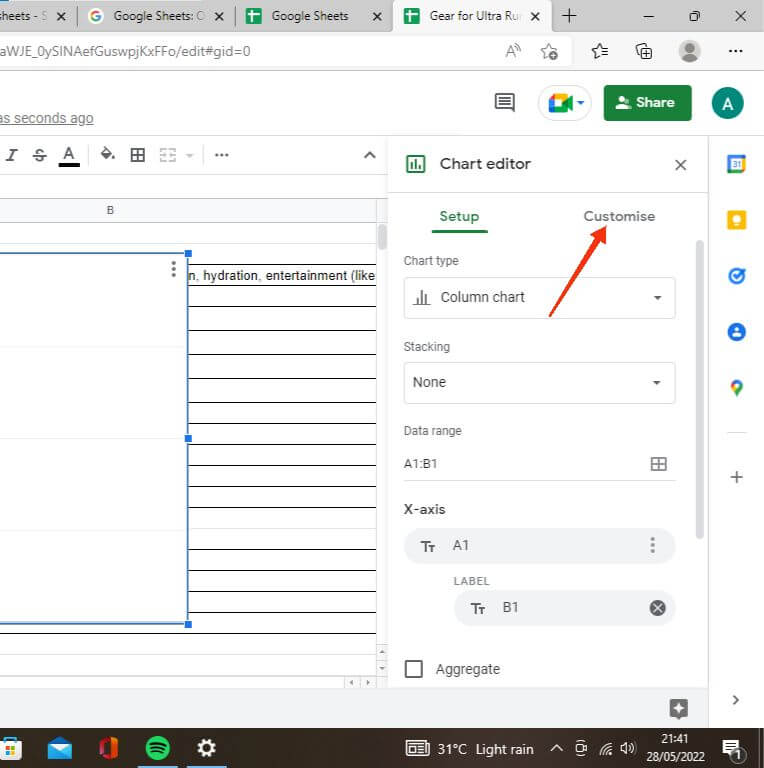 How to Make a Graph on Google Sheets Without Hassle