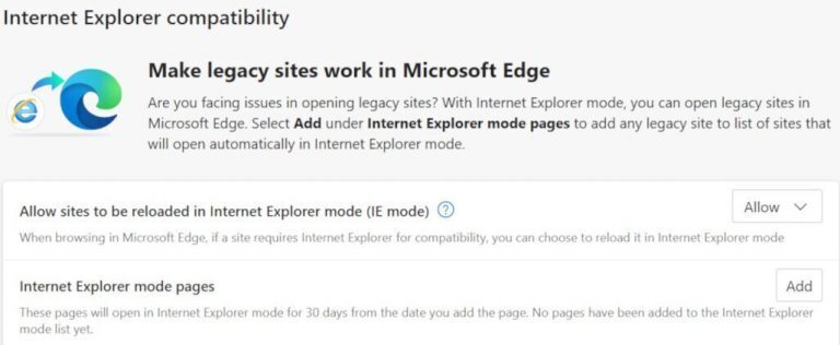 How to Use Compatibility View on Edge