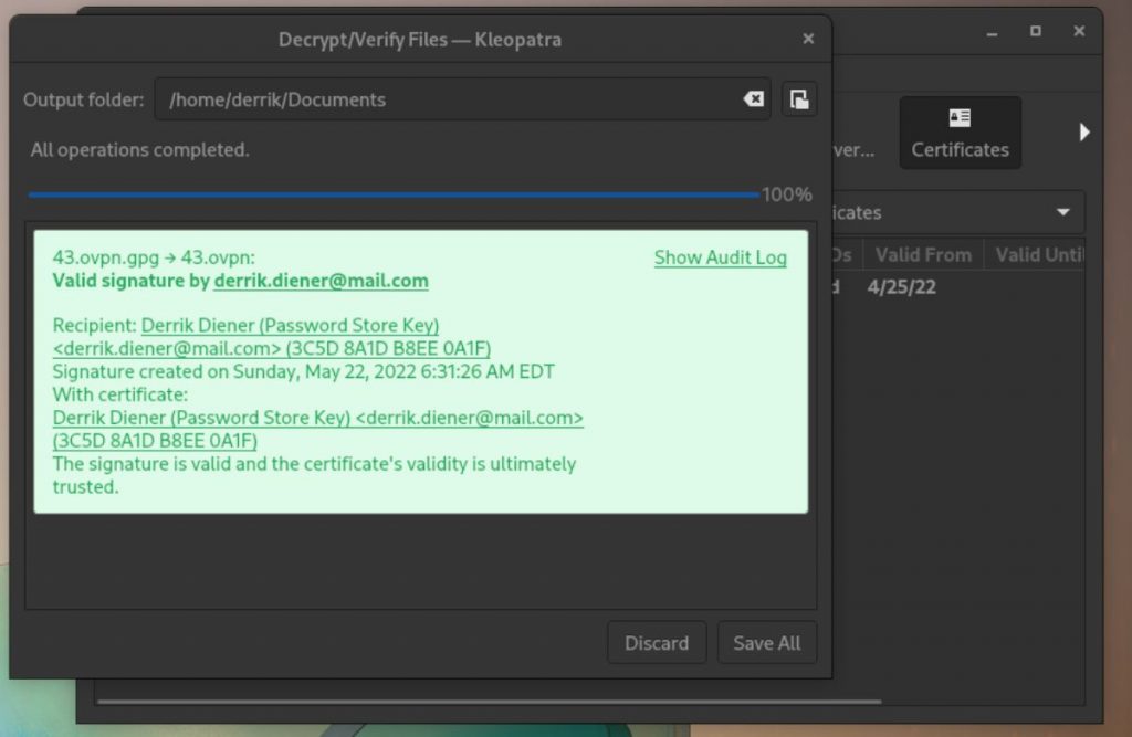 Encrypt files on Linux the easy way with Kleopatra - Addictive Tips Guide