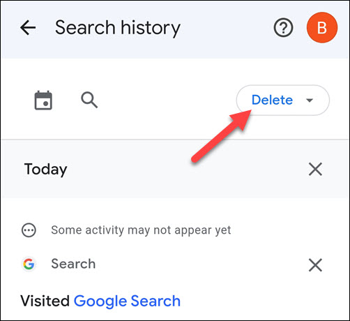 How to Clear Your Google Search Browsing History