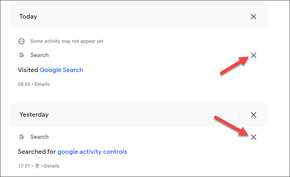 How to Clear Your Google Search Browsing History
