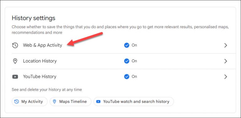 How to Clear Your Google Search Browsing History