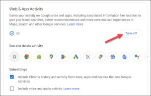How to Clear Your Google Search Browsing History