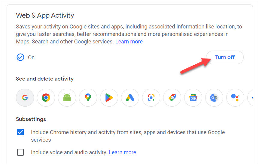 How to Clear Your Google Search Browsing History