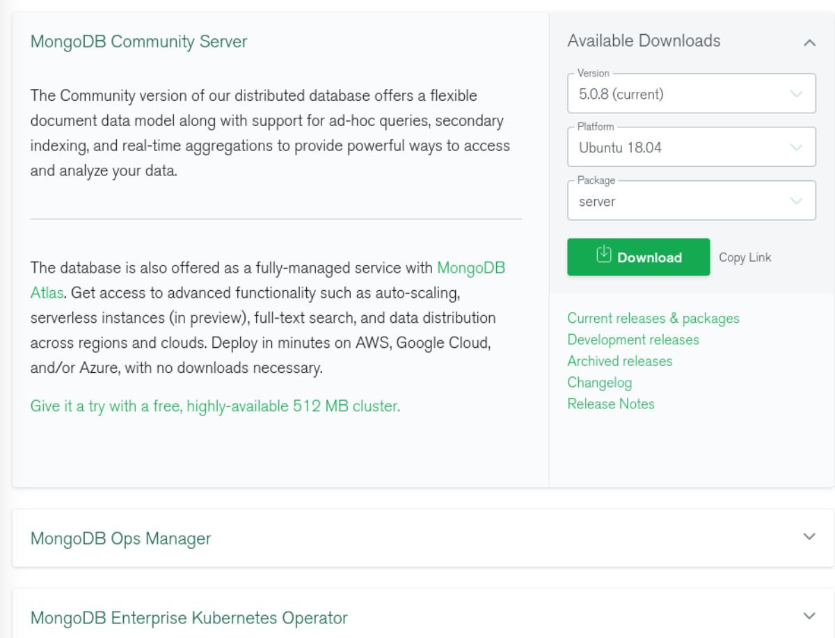 How to install MongoDB Community Server on Linux - Addictive Tips Guide How to install MongoDB Community Server on Linux - Addictive Tips Guide