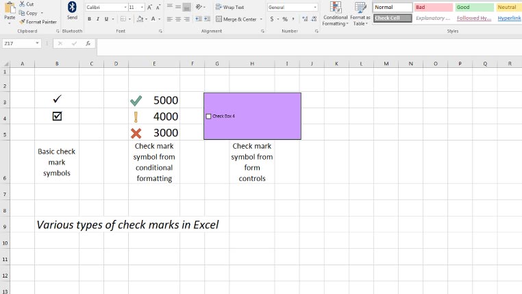 What Is a Check Mark in Excel? Everything You Need to Know