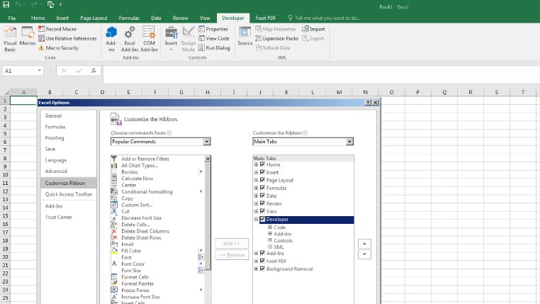 How to Add Developer Tab in Excel - AddictiveTips 2022