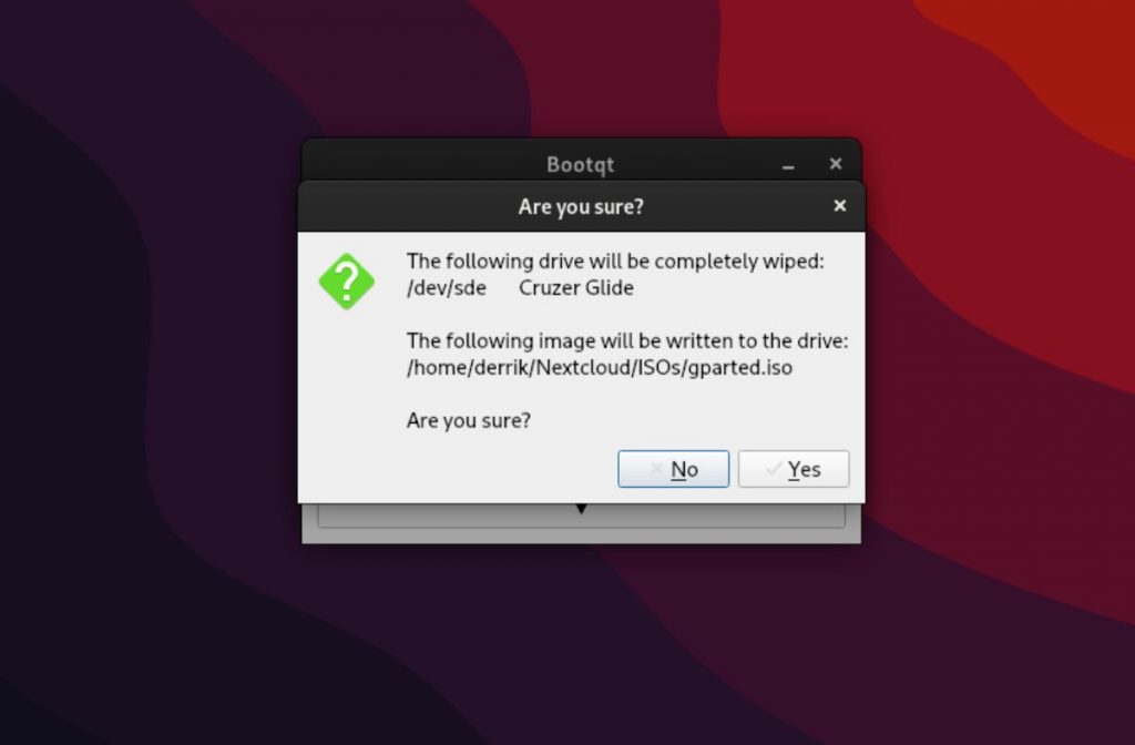 Easily create bootable drives on Linux with BootQT - Addictive Tips Guide