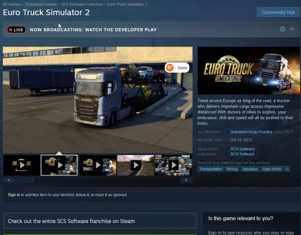 How to play Euro Truck Simulator 2 on Linux - Addictive Tips Guide