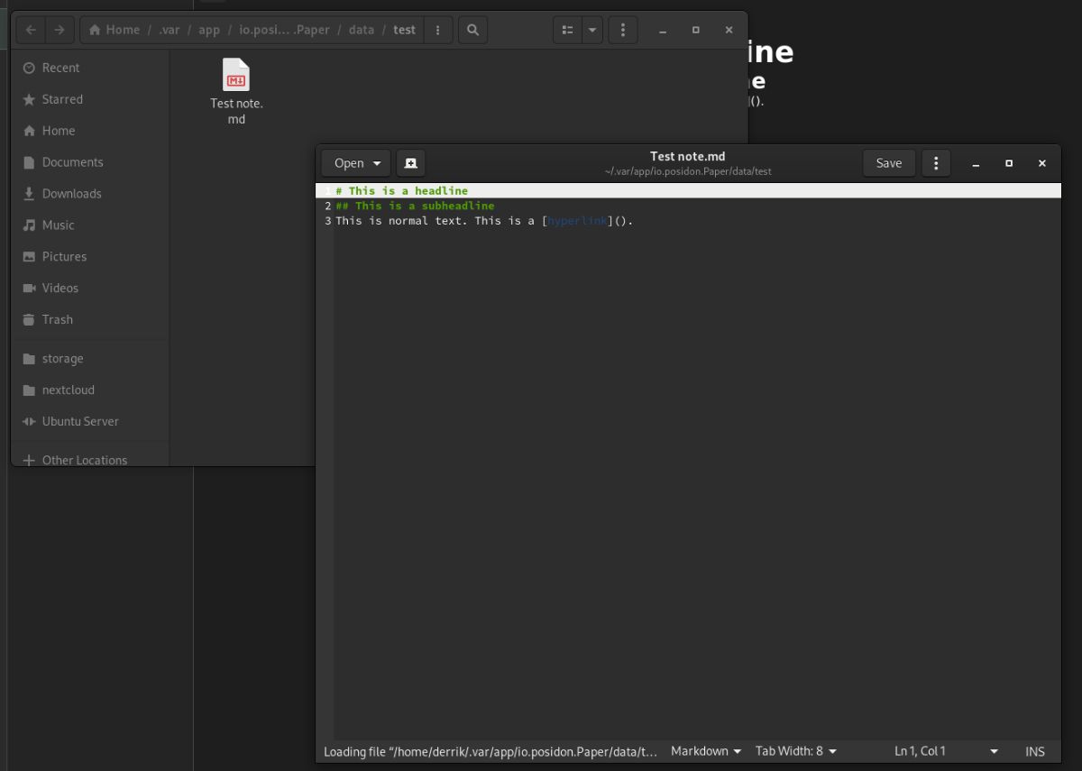 Take notes in style on Linux with Paper - Addictive Tips Guide