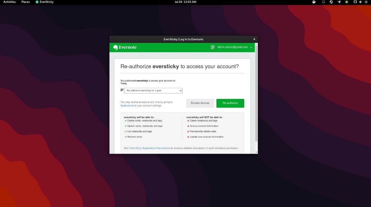 How to sync your sticky notes to Evernote on Linux - Addictive Tips Guide