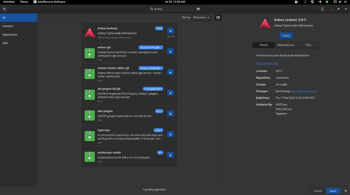 How to use the Pamac GUI package tool in Arch Linux - Addictive Tips Guide