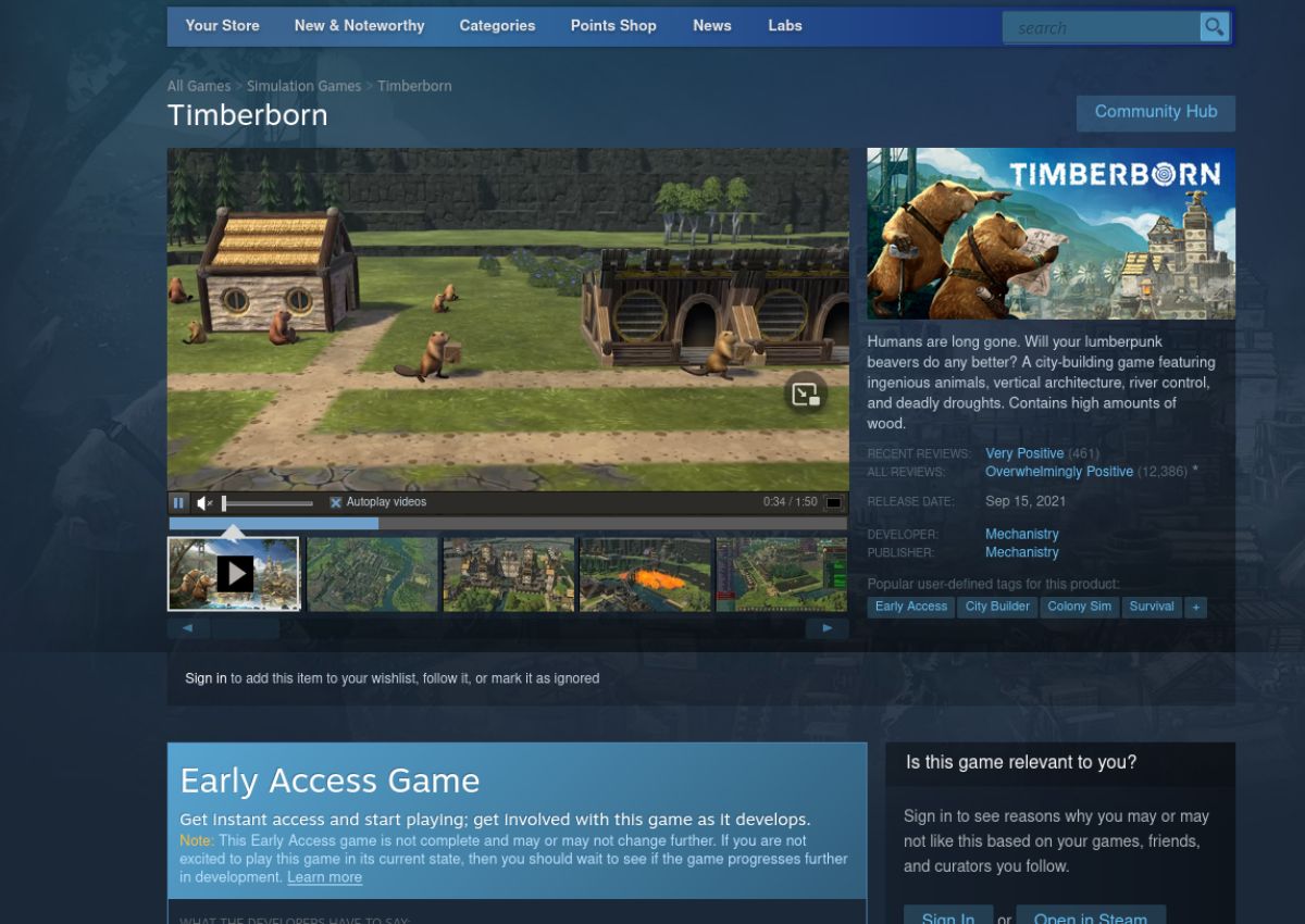 How to play Timberborn on Linux - Addictive Tips Guide