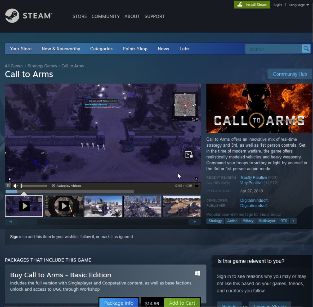 How to play Call to Arms on Linux - Addictive Tips Guide