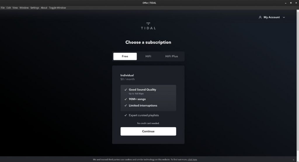 How to listen to Tidal on the Linux desktop with Tidal-hifi - Addictive Tips Guide