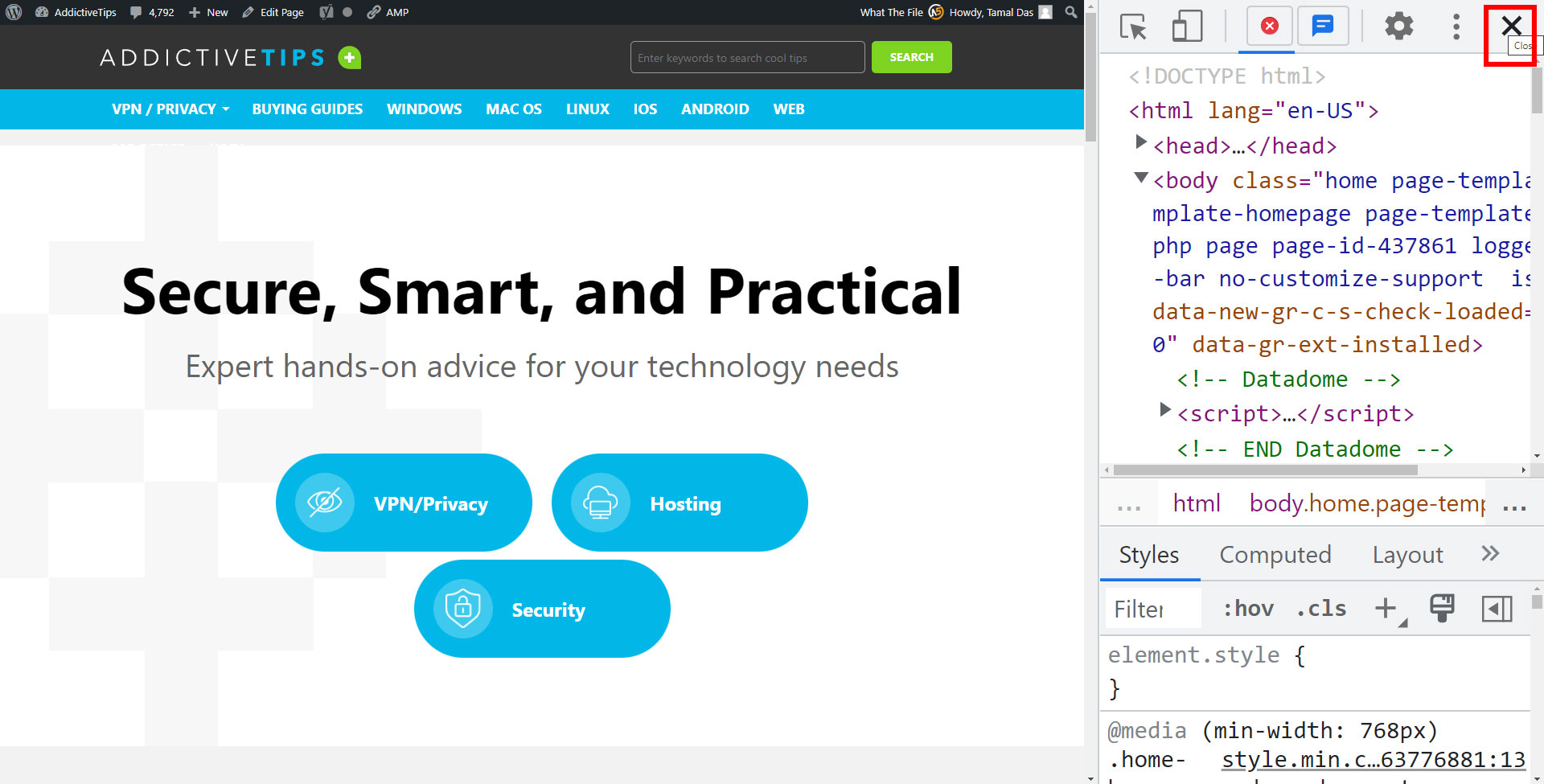 How to Inspect Element Chrome, Firefox, Safari, Edge - AddictiveTips 2022