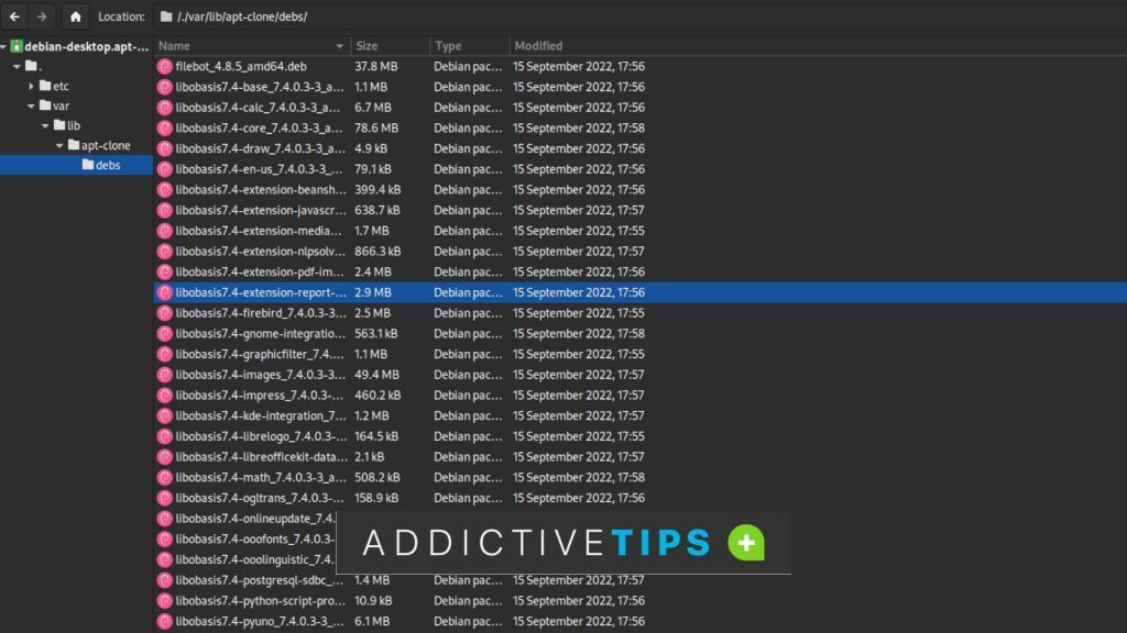 Clone your Debian packages to a new system - Addictive Tips Guide