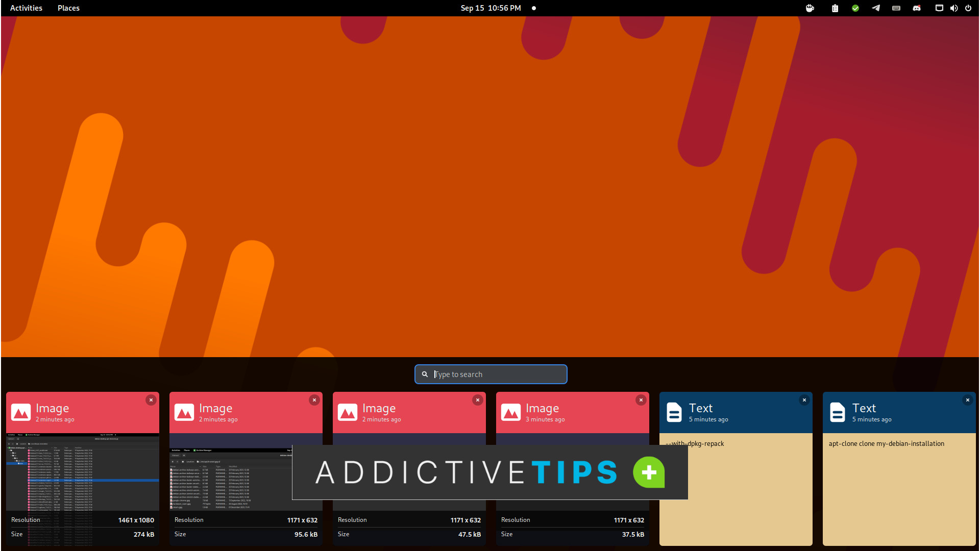 Improve the Gnome Shell clipboard with Pano - Addictive Tips Guide