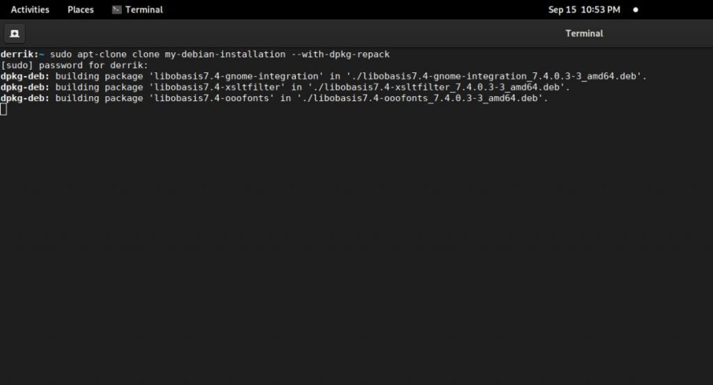 Clone your Debian packages to a new system - Addictive Tips Guide