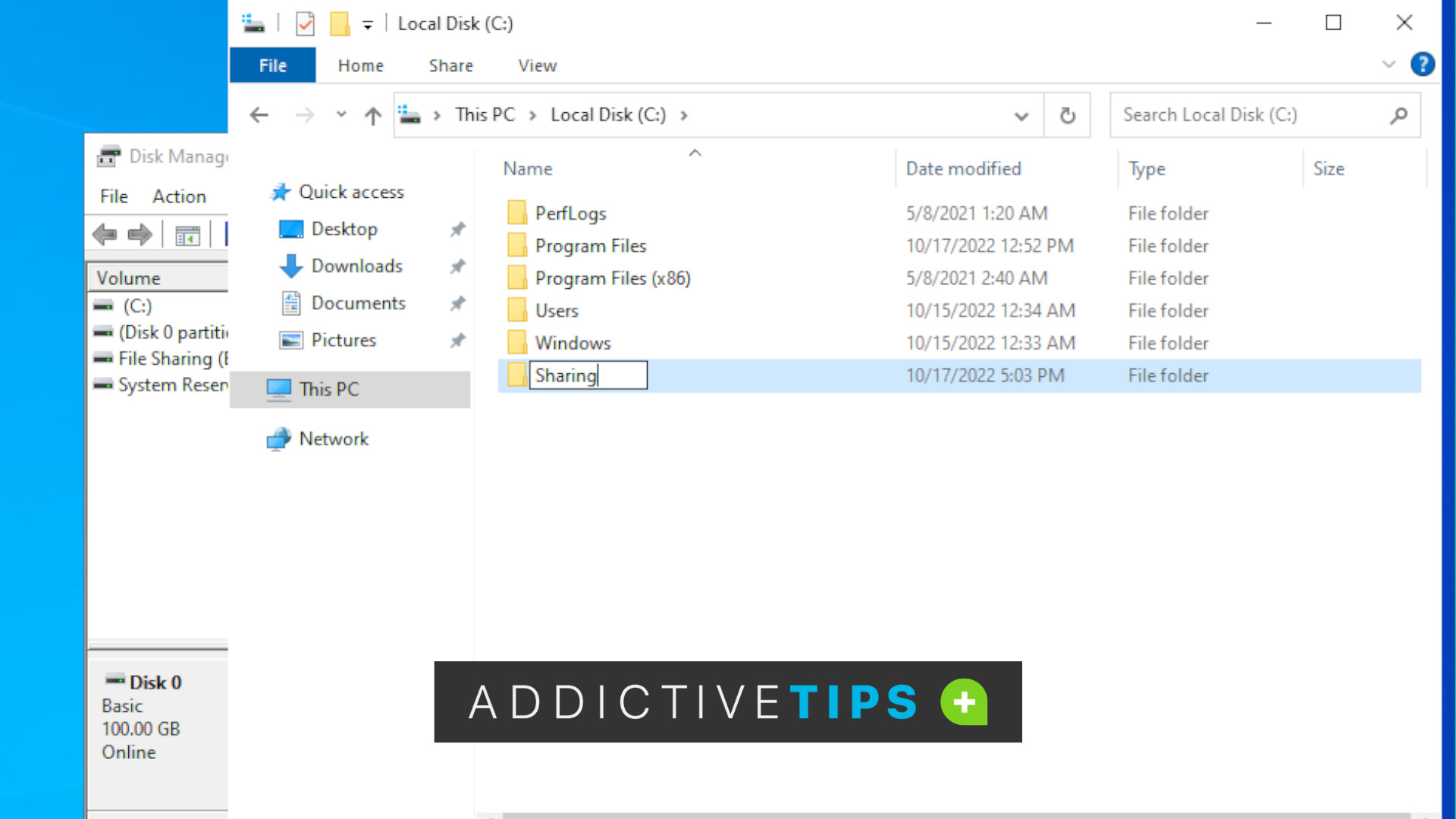How To Set Up A File Server On Windows Server Addictive Tips Guide