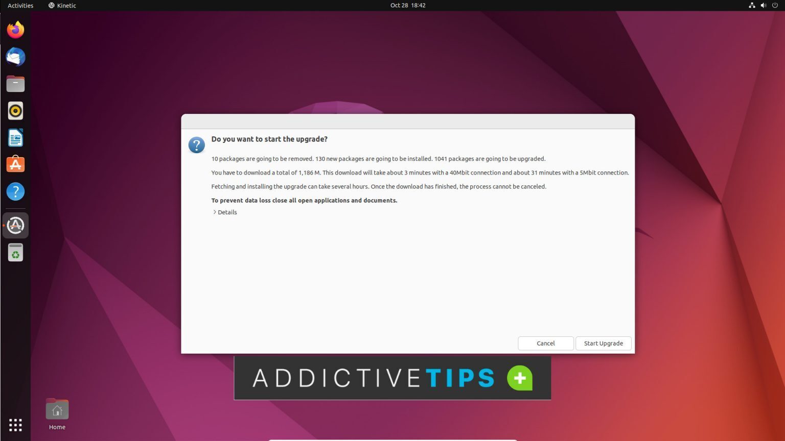 How to upgrade to Ubuntu 22.10 - Addictive Tips Guide