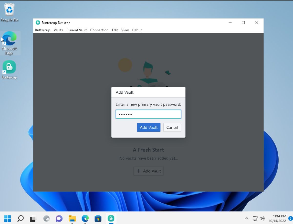 Manage your passwords on Windows with Buttercup - Addictive Tips Guide