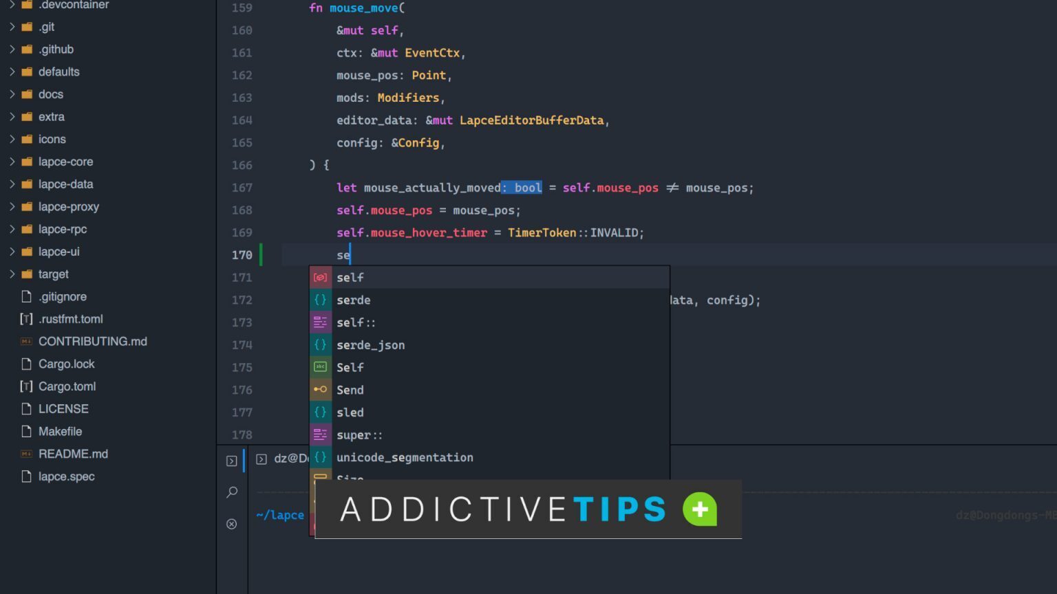 How to get Lapce working on Linux - Addictive Tips Guide
