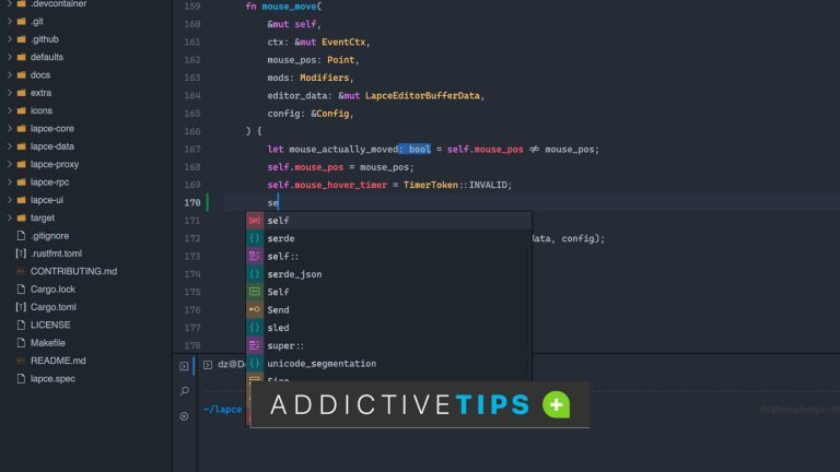 How to get Lapce working on Linux - Addictive Tips Guide