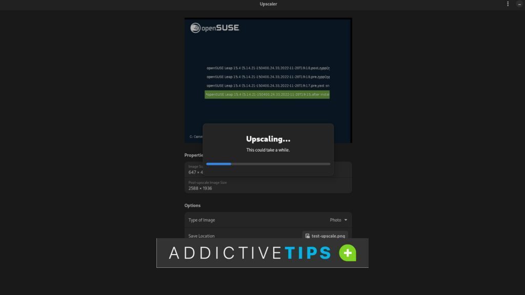 How to upscale images on Linux - Addictive Tips Guide
