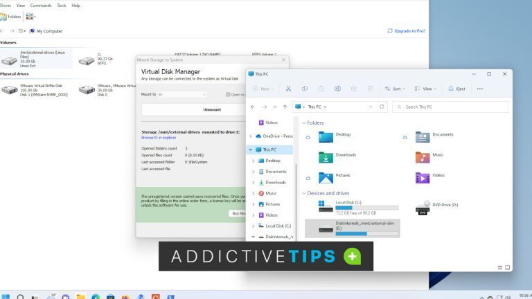 How to read Linux partitions on Windows - Addictive Tips Guide