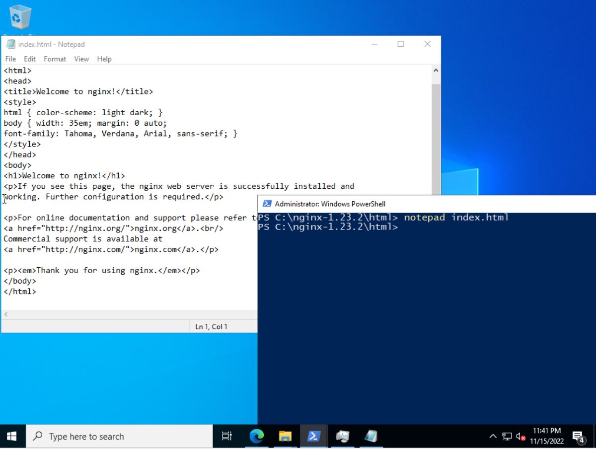 How to set up the Nginx web server on Windows - Addictive Tips Guide
