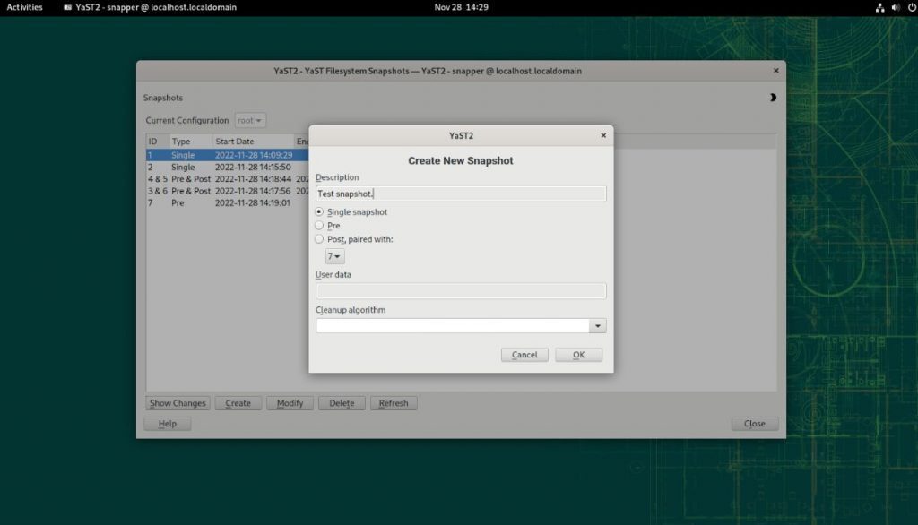 How to use snapshots on OpenSUSE - Addictive Tips Guide