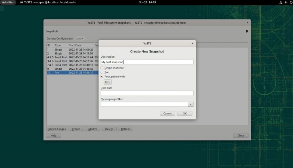 How to use snapshots on OpenSUSE - Addictive Tips Guide
