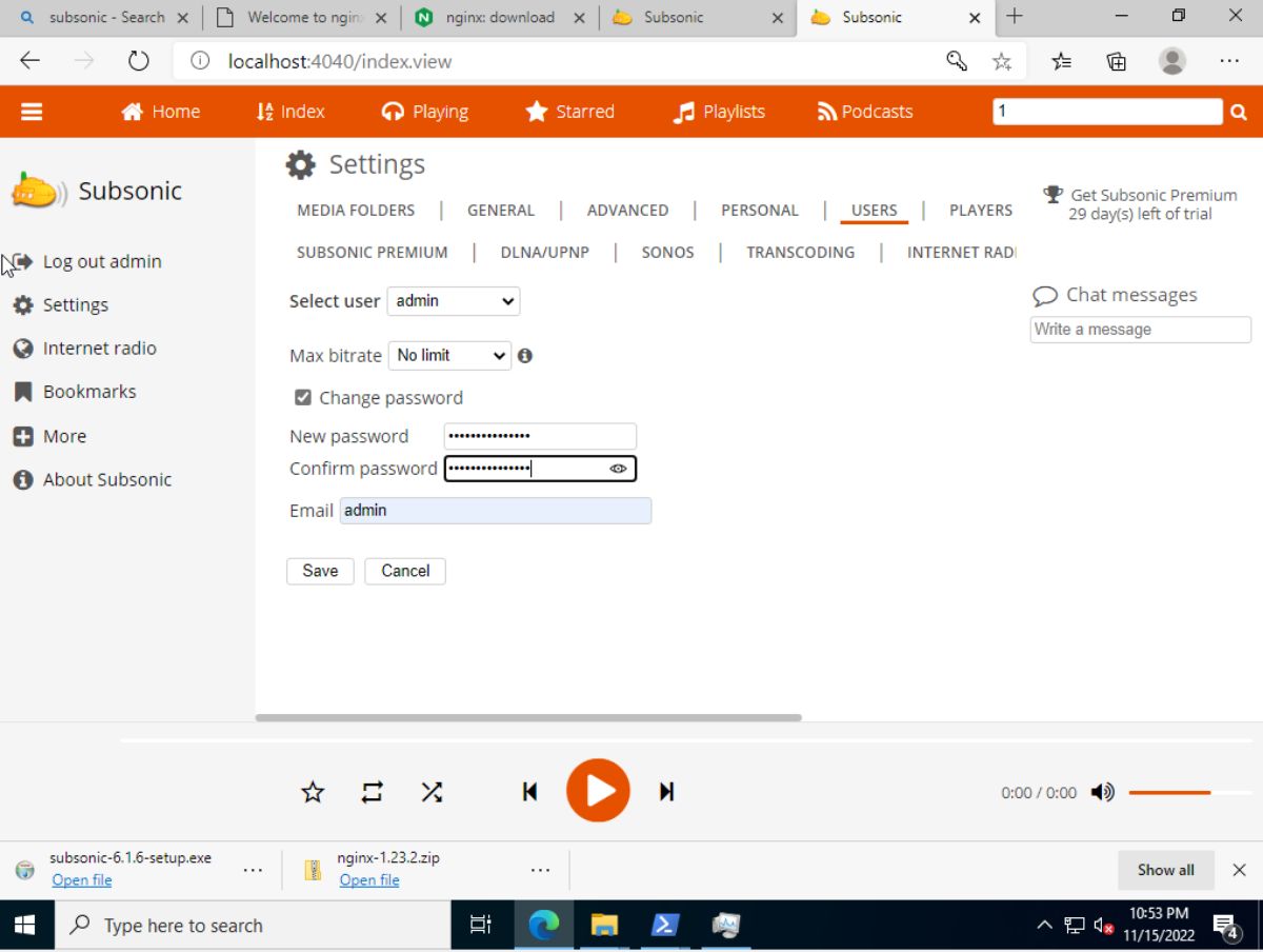 Host a Subsonic music server on Windows Server - Addictive Tips Guide