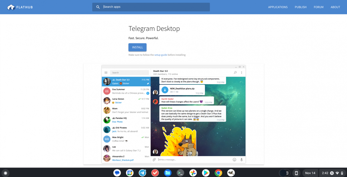 How to install and use Telegram on a Chromebook - Addictive Tips Guide