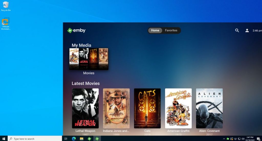 How to host an Emby media server on Windows Server