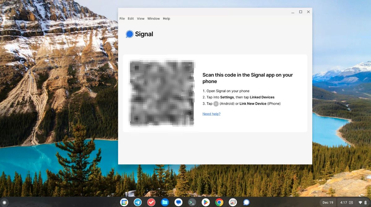 How to use the Signal chat app on a Chromebook - Addictive Tips Guide