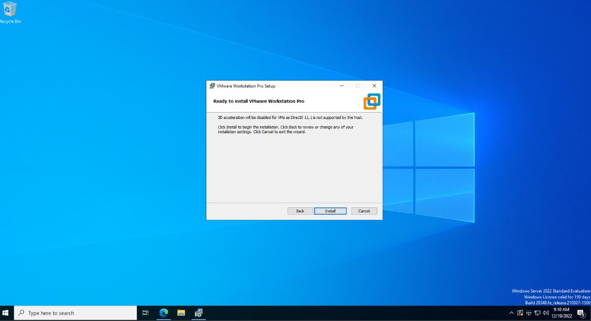 Setup VMware Workstation Pro on Windows Server - Addictive Tips Guide