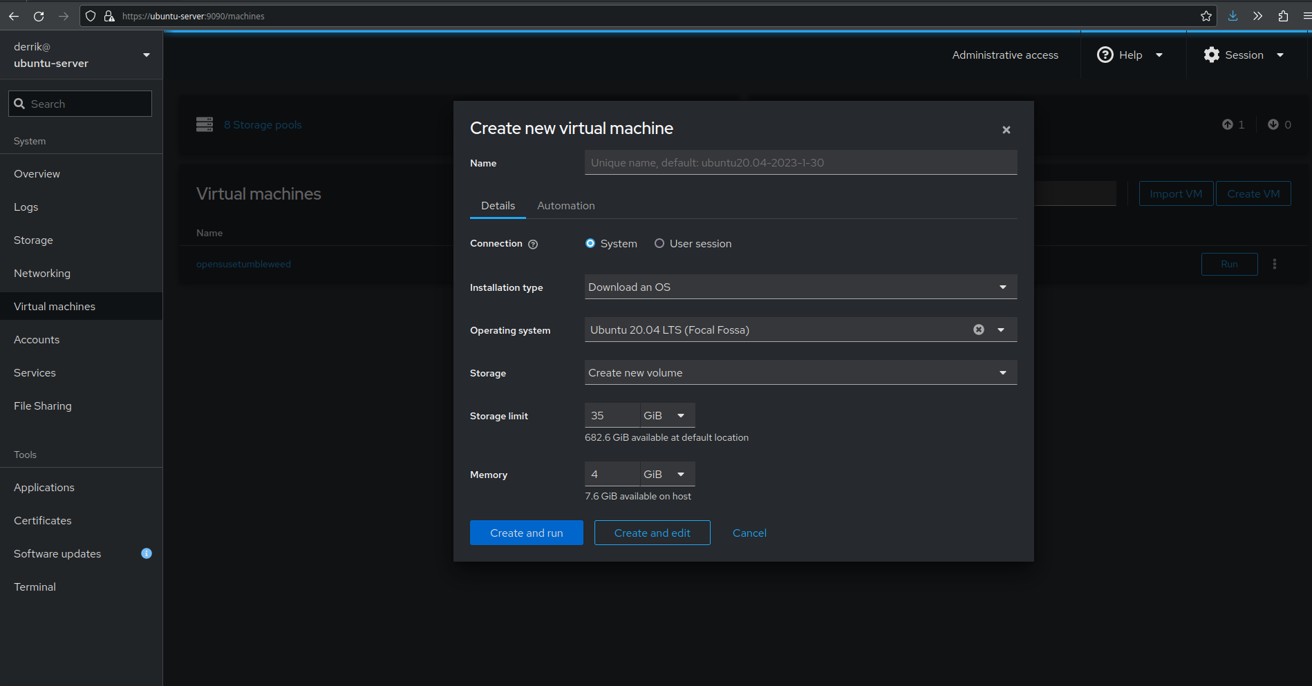 Create Vms On Ubuntu Server With Cockpit Addictive Tips Guide