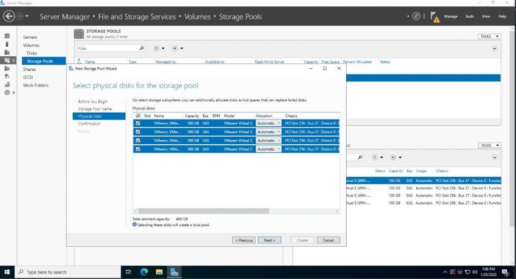 How to create a storage pool in Windows Server - Addictive Tips Guide