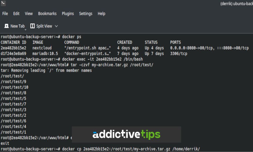 How To Transfer Files To A Docker Container Addictive Tips Guide