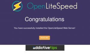 How to install OpenLiteSpeed web server on Linux - Addictive Tips Guide
