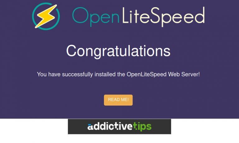 How To Install Openlitespeed Web Server On Linux Addictive Tips Guide